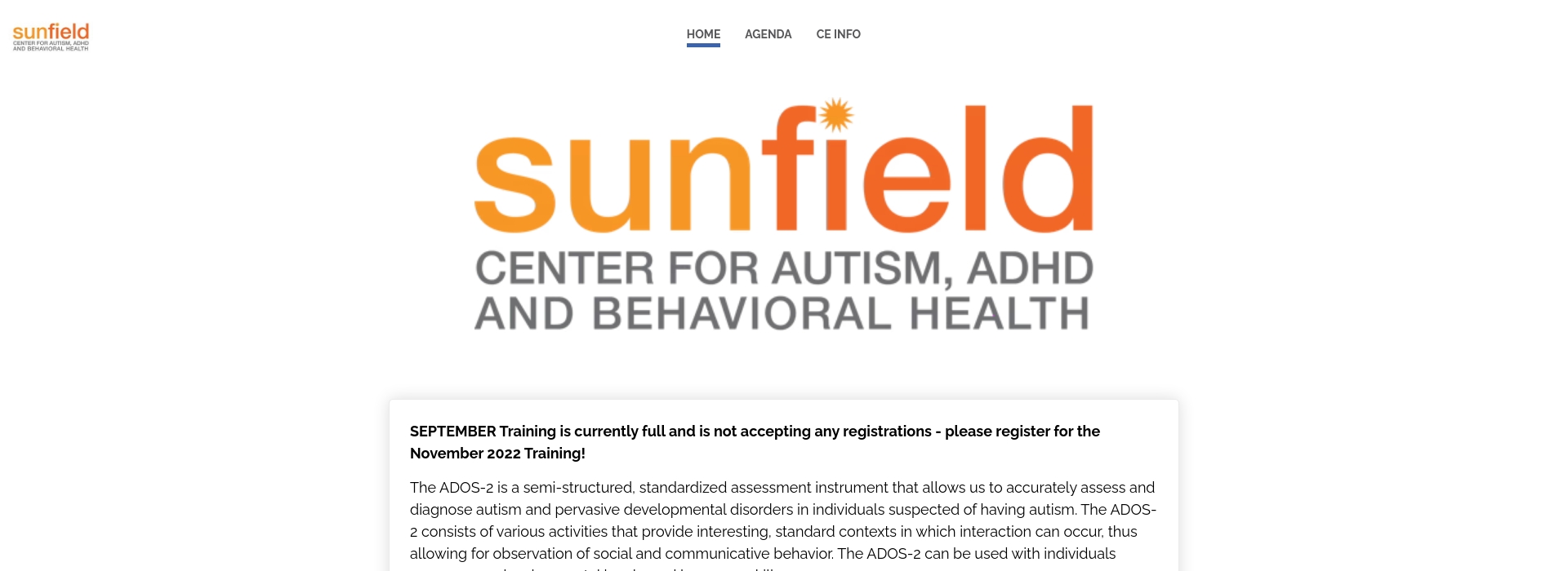 Autism Diagnostic Observation Schedule (ADOS-2)